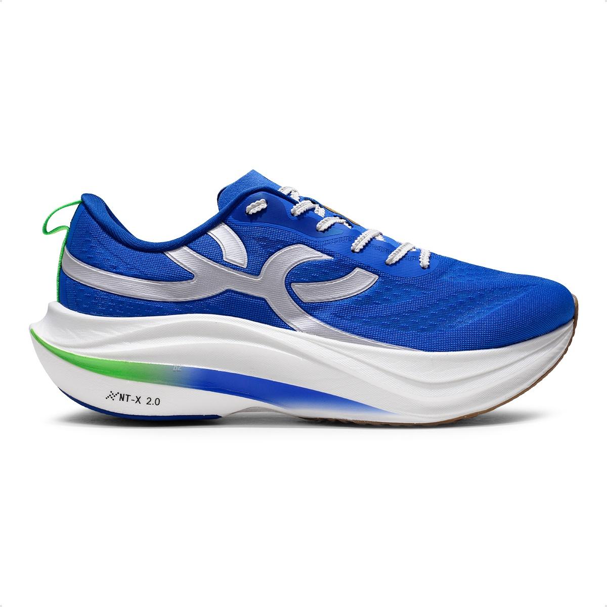 Tênis Olympikus Corre Turbo Unissex Azul / Verde