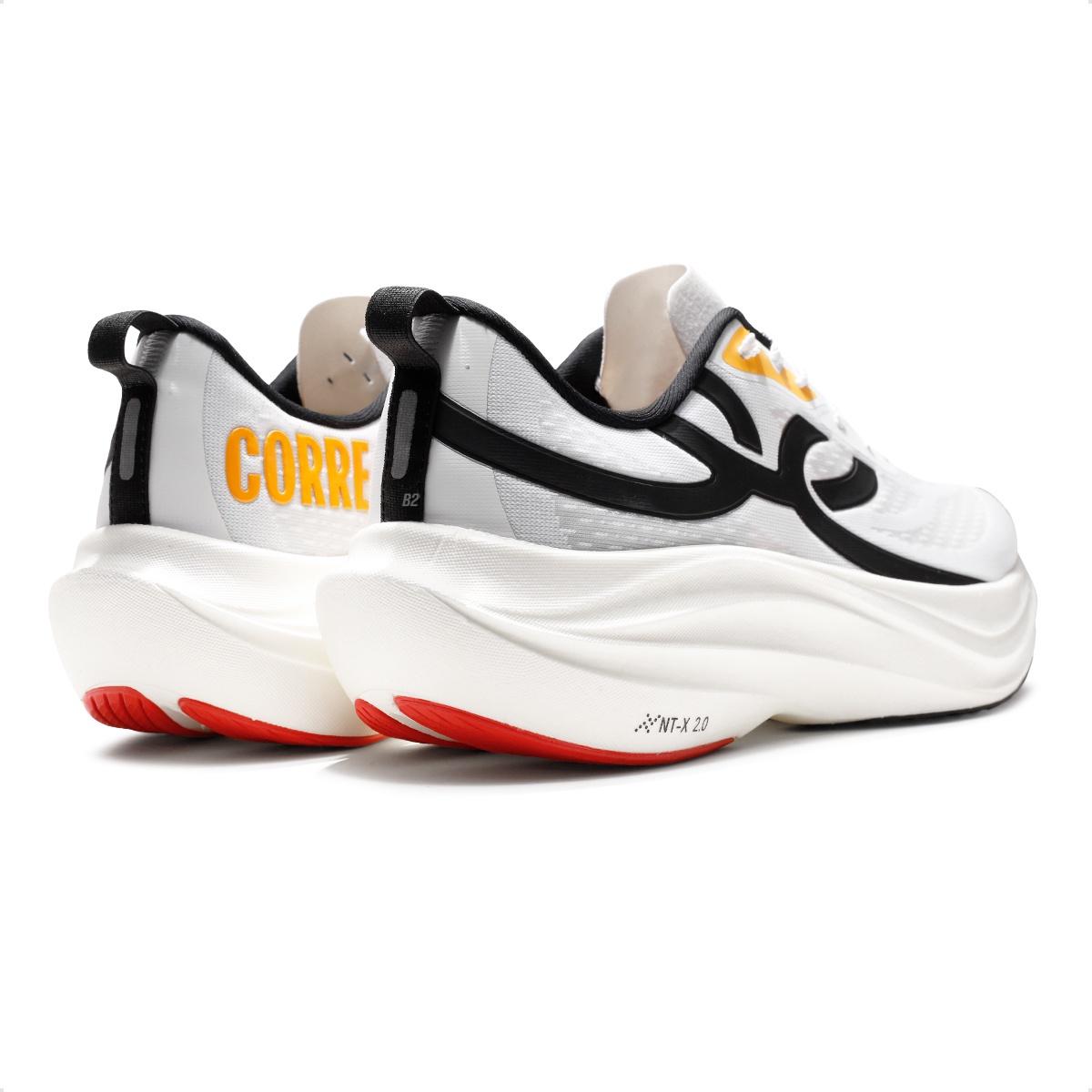 Tênis Olympikus Corre Turbo Unissex Branco / Preto