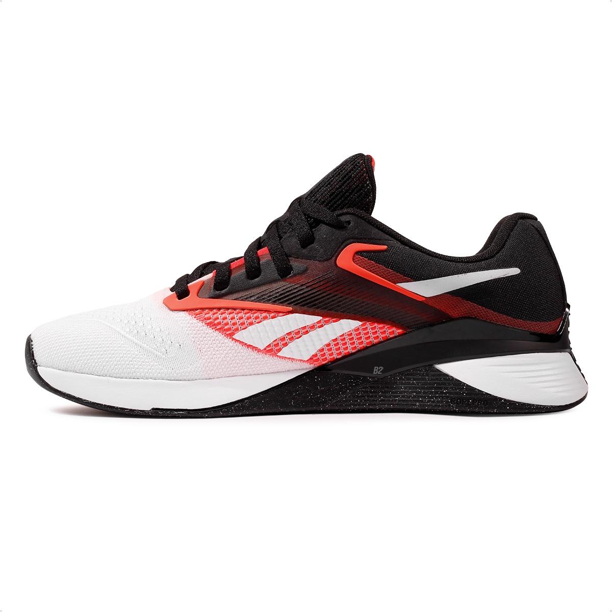 Tênis Reebok Nano X4 Masculino Preto / Coral
