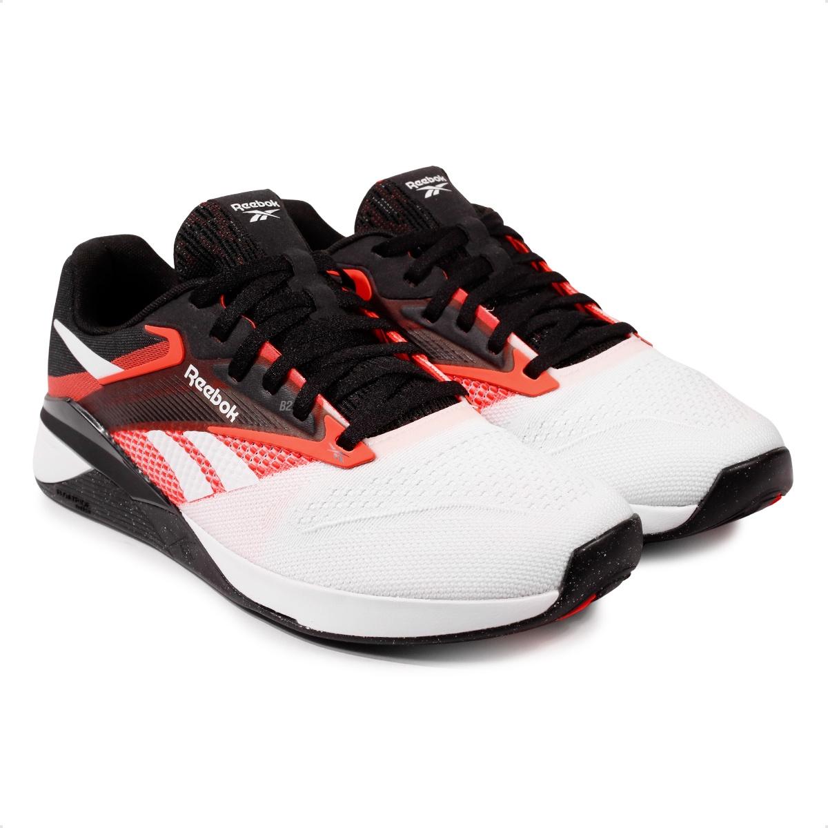 Tênis Reebok Nano X4 Masculino Preto / Coral