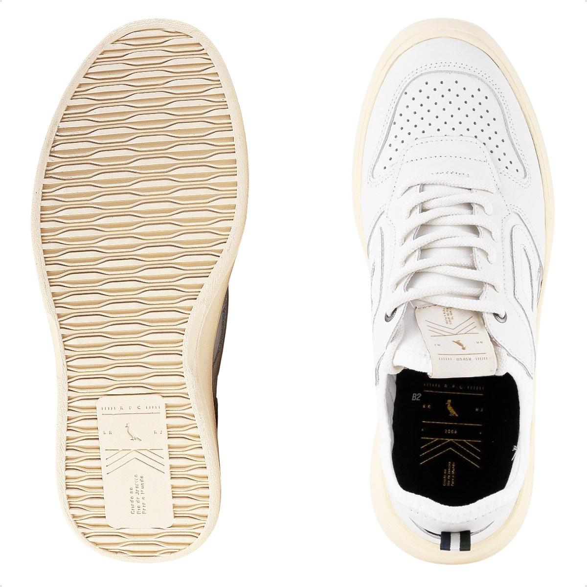 Tênis Reserva Type-R Neo Masculino Branco / Bege