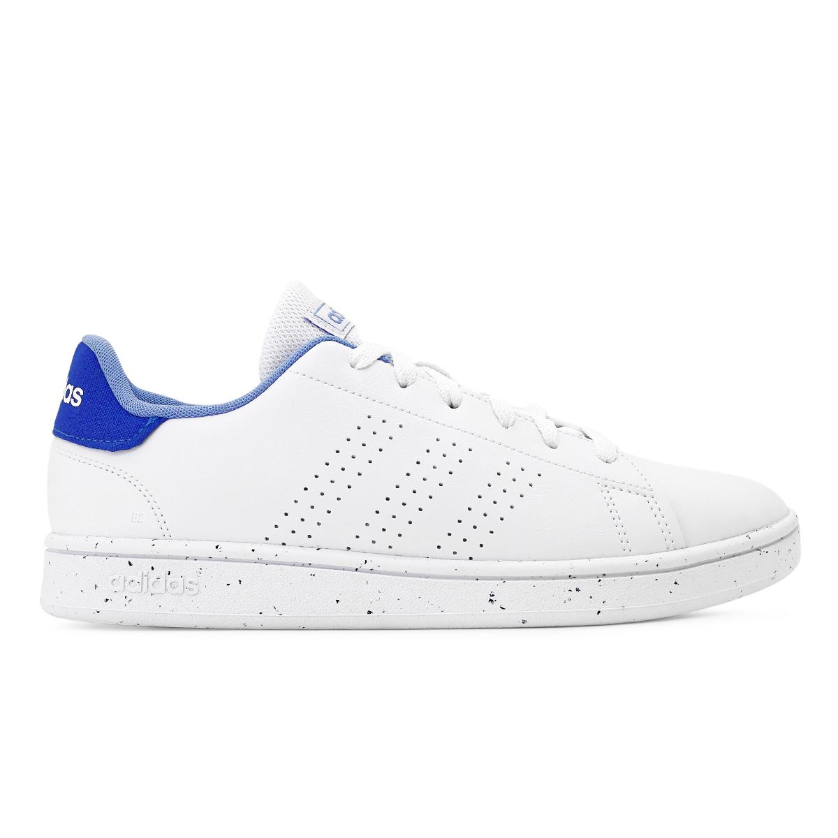 Tênis Adidas Advantage Lifestyle Court Juvenil Branco / Azul