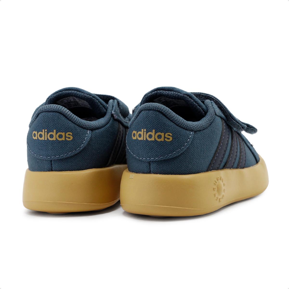 Tênis Adidas Grand Court 2.0 Infantil Marinho / Látex