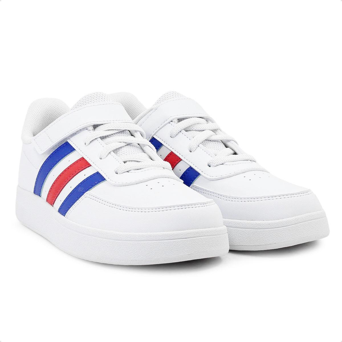 Tênis Adidas Breaknet 2.0 Branco / Azul