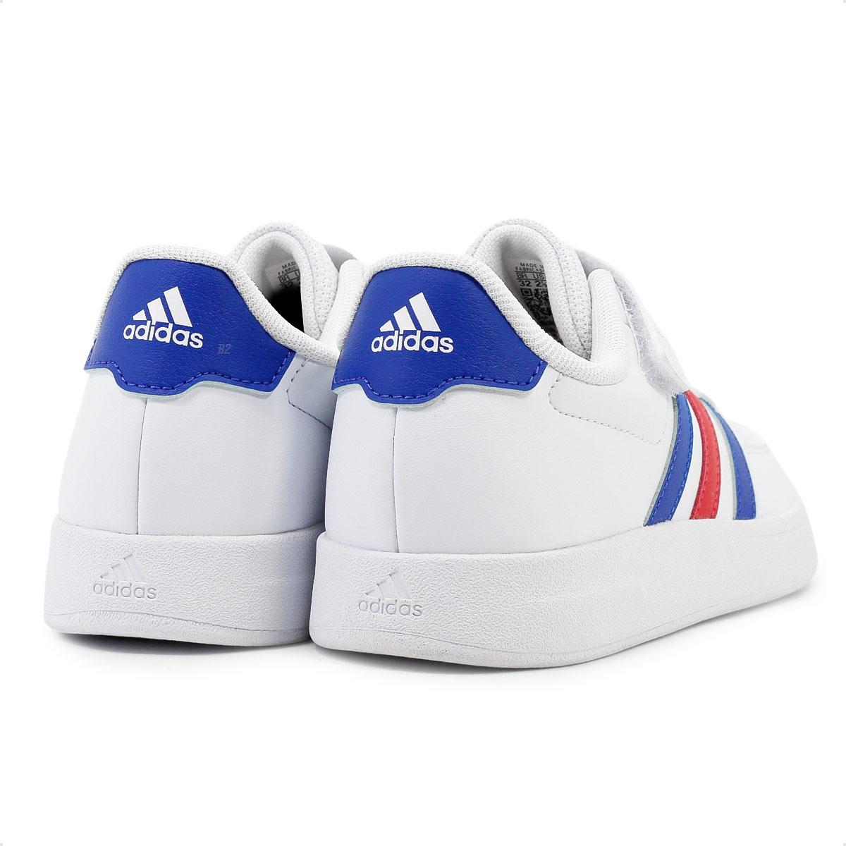 Tênis Adidas Breaknet 2.0 Branco / Azul