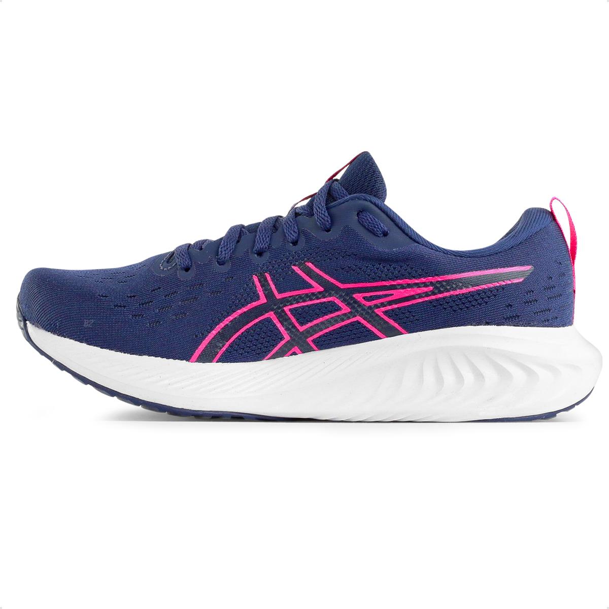 Tênis Asics Gel-Excite 10 Feminino Marinho / Rosa
