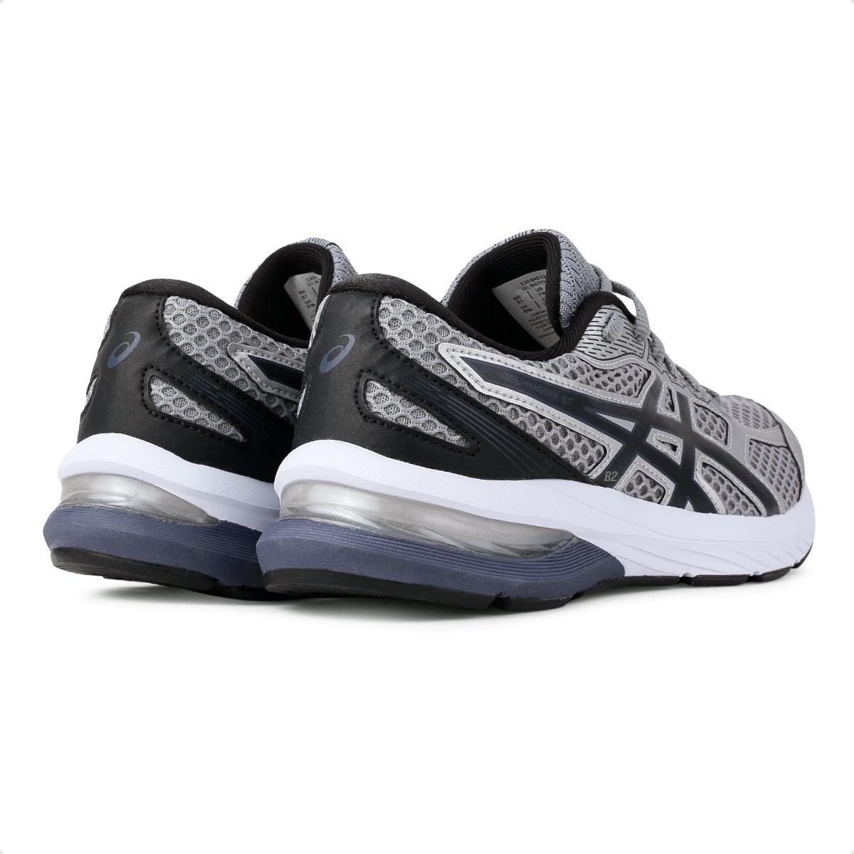 Tênis Asics Gel Nagoya ST Feminino Prata / Preto