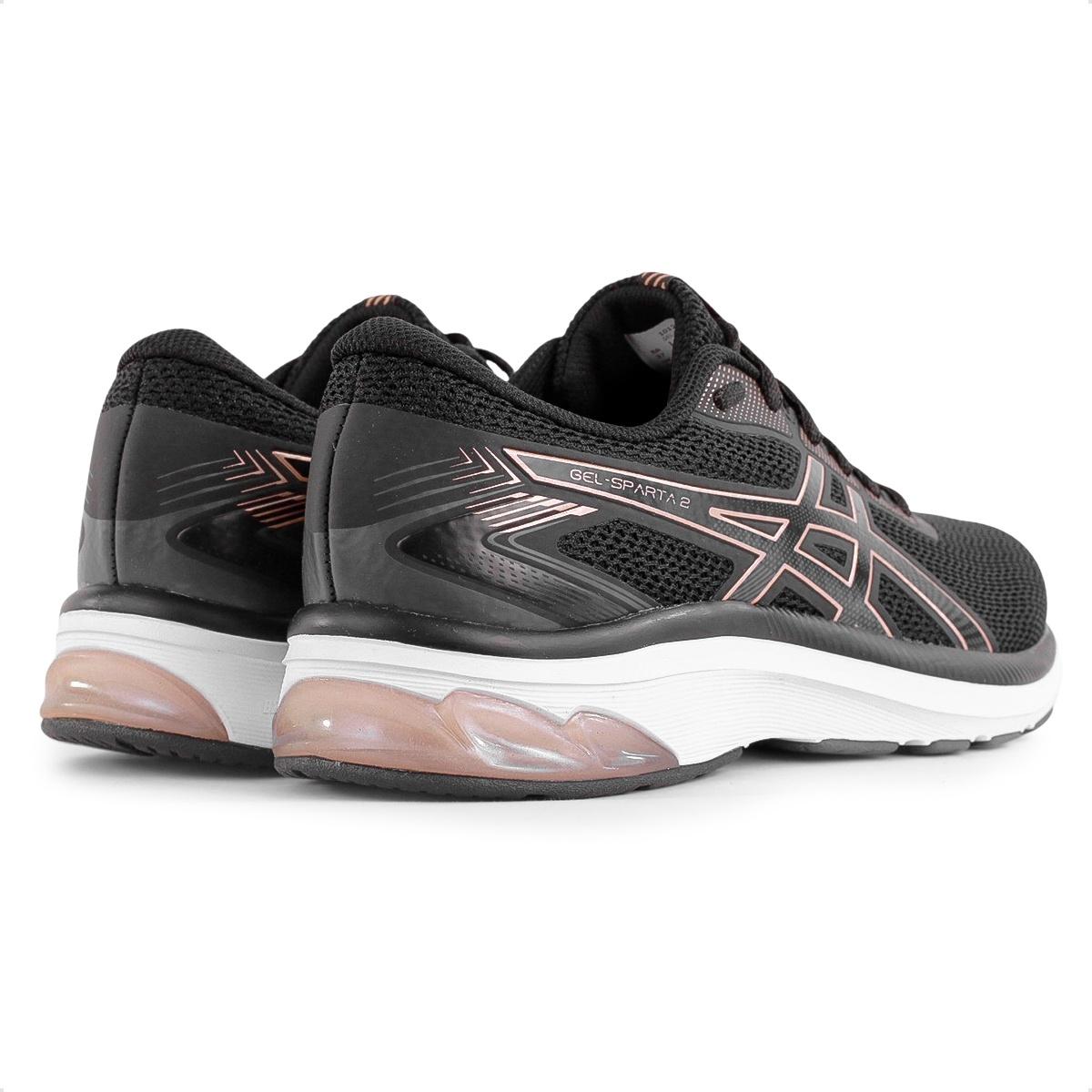 Tênis Asics Gel Sparta 2 Feminino Preto / Rose