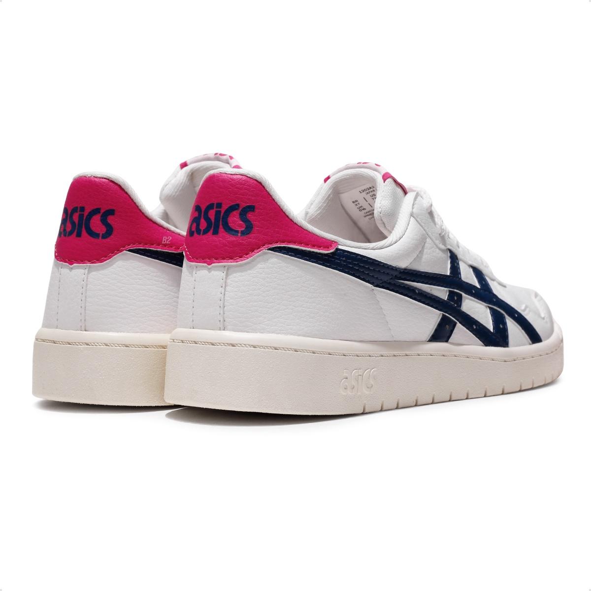 Tênis Asics Japan S Feminino Branco / Marinho