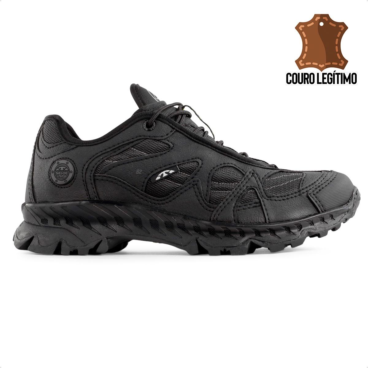 Tênis Bull Terrier Tecno Plus Masculino Preto / Preto