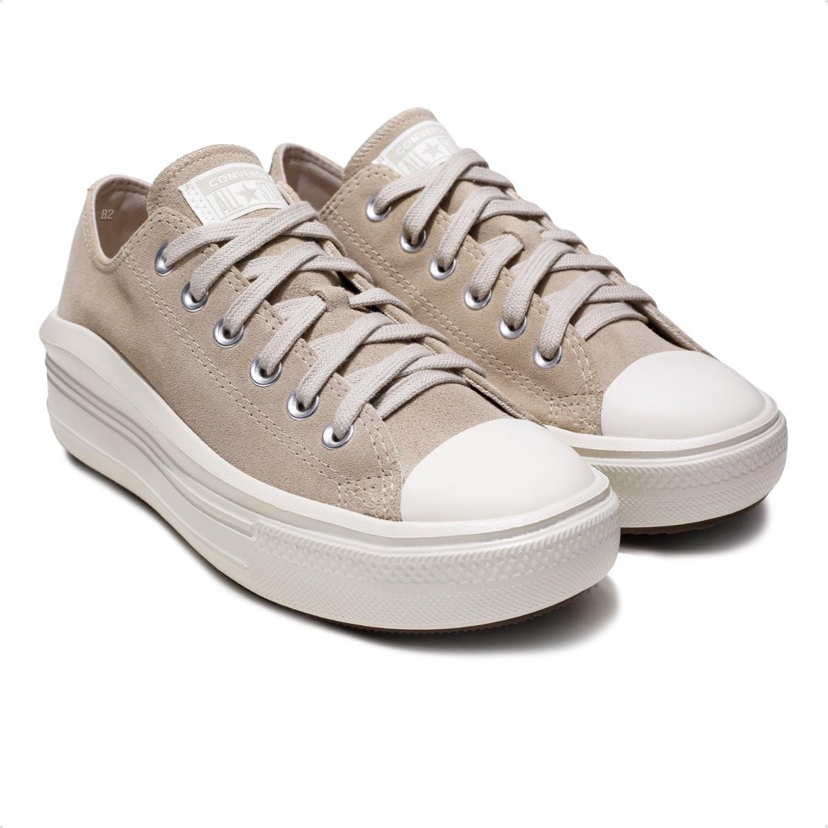 Tênis Converse All Star Chuck Taylor Move Crafted Color Suede Cano ...