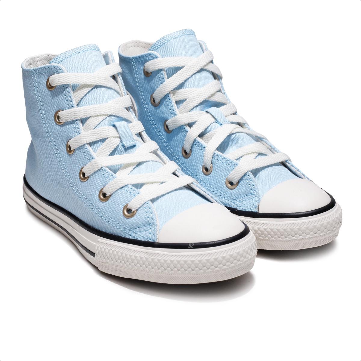 Tênis Converse Chuck Taylor All Star Juvenil Summer Metals Cano Alto ...