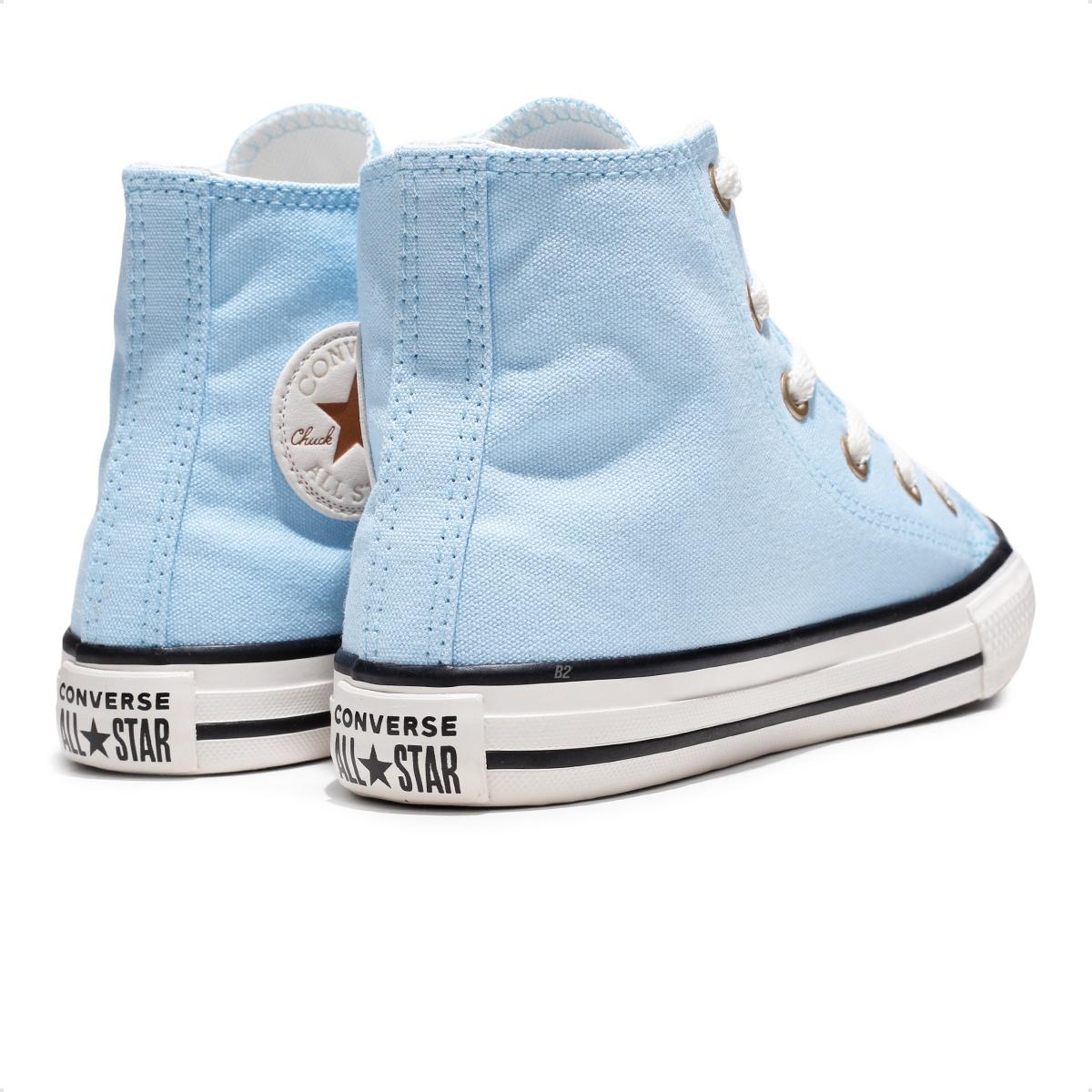Tênis Converse Chuck Taylor All Star Juvenil Summer Metals Cano Alto ...