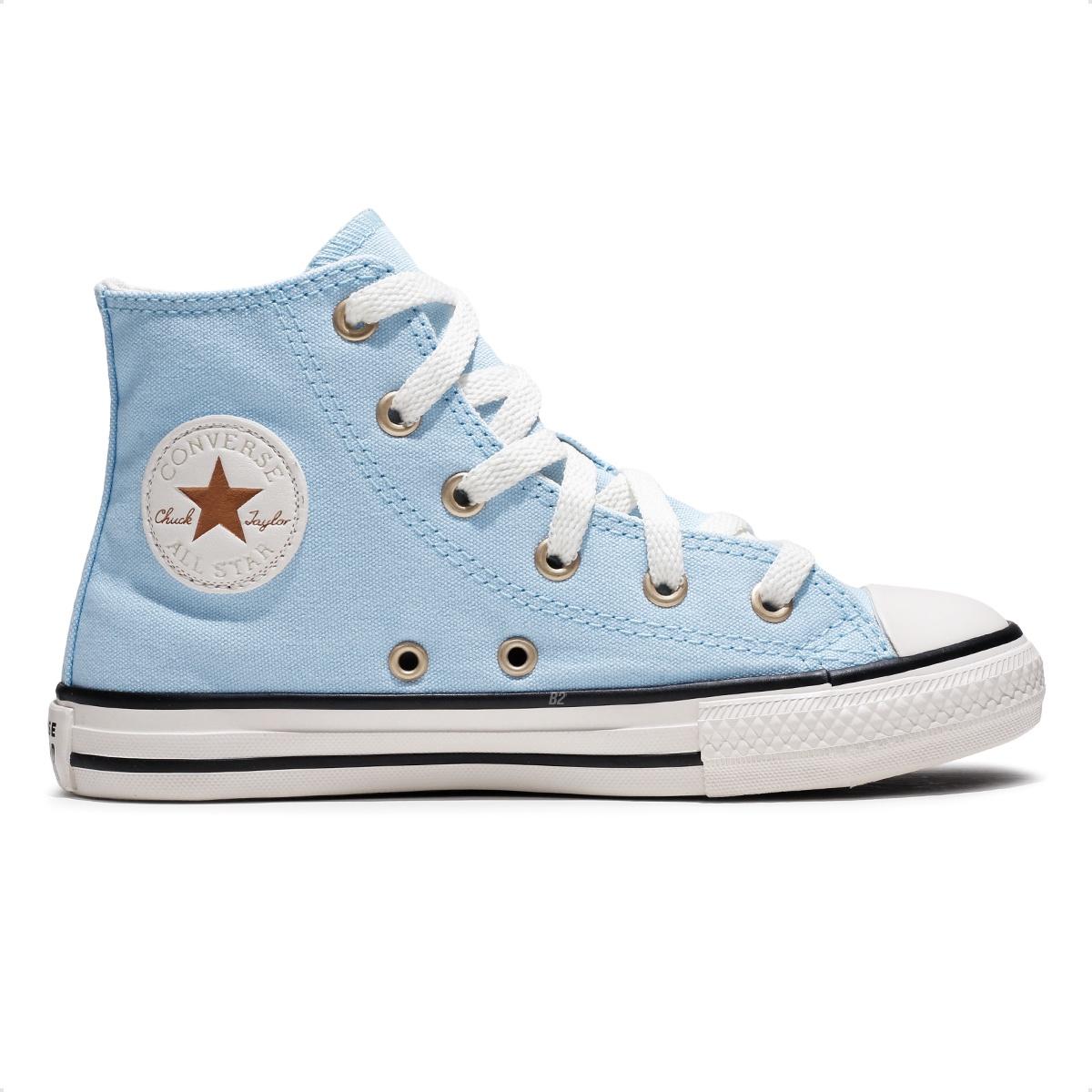 Tênis Converse Chuck Taylor All Star Juvenil Summer Metals Cano Alto ...