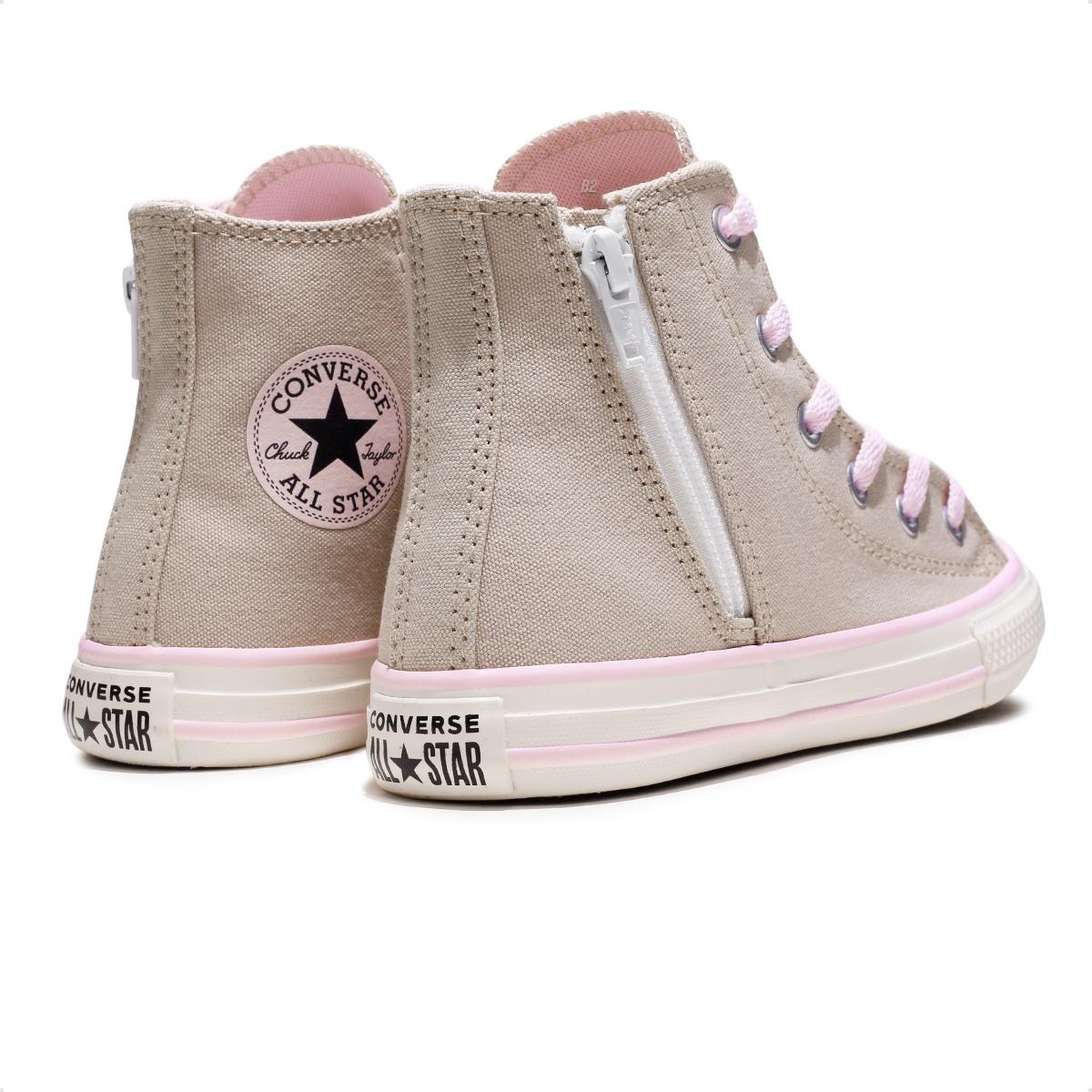 Tênis Converse Chuck Taylor All Star Side Zip Canvas+1 Juvenil Cano ...