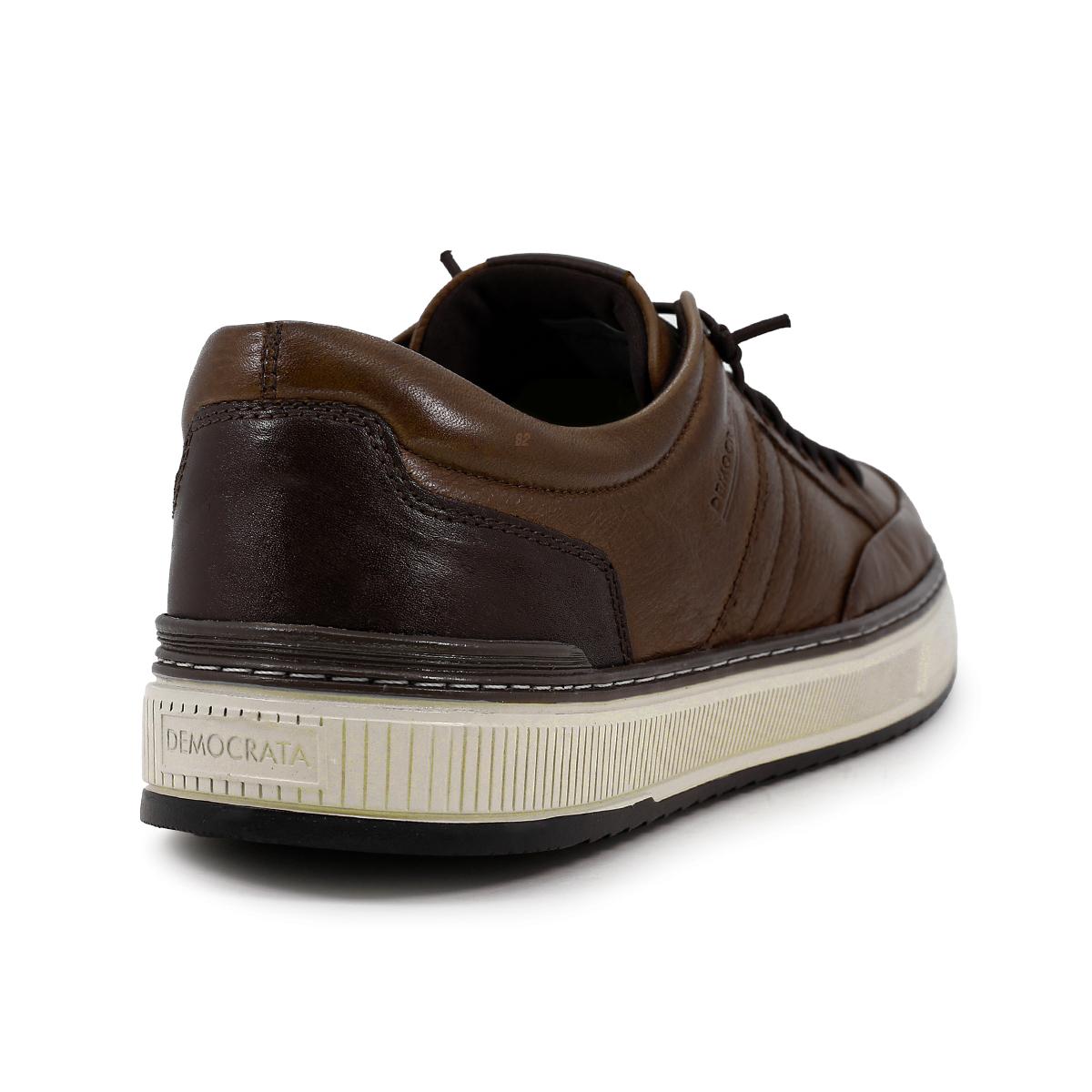 Sapatênis Democrata Denim City Marrom