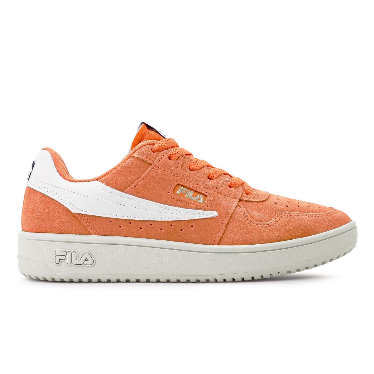 Tênis Fila Acd Classic Se Feminino Laranja / Branco