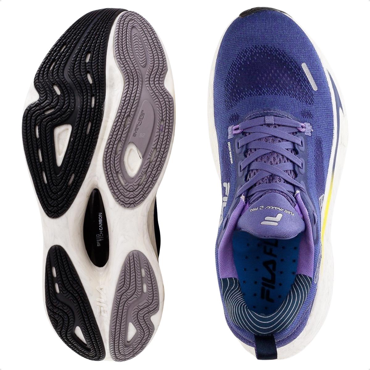 Tênis Fila Float Maxxi 2 Pro Feminino Azul / Lilas
