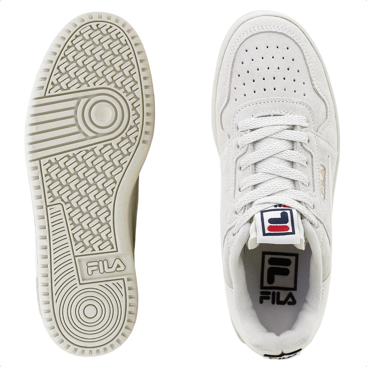 Tênis Fila Acd Classic Se Masculino Bege / Branco