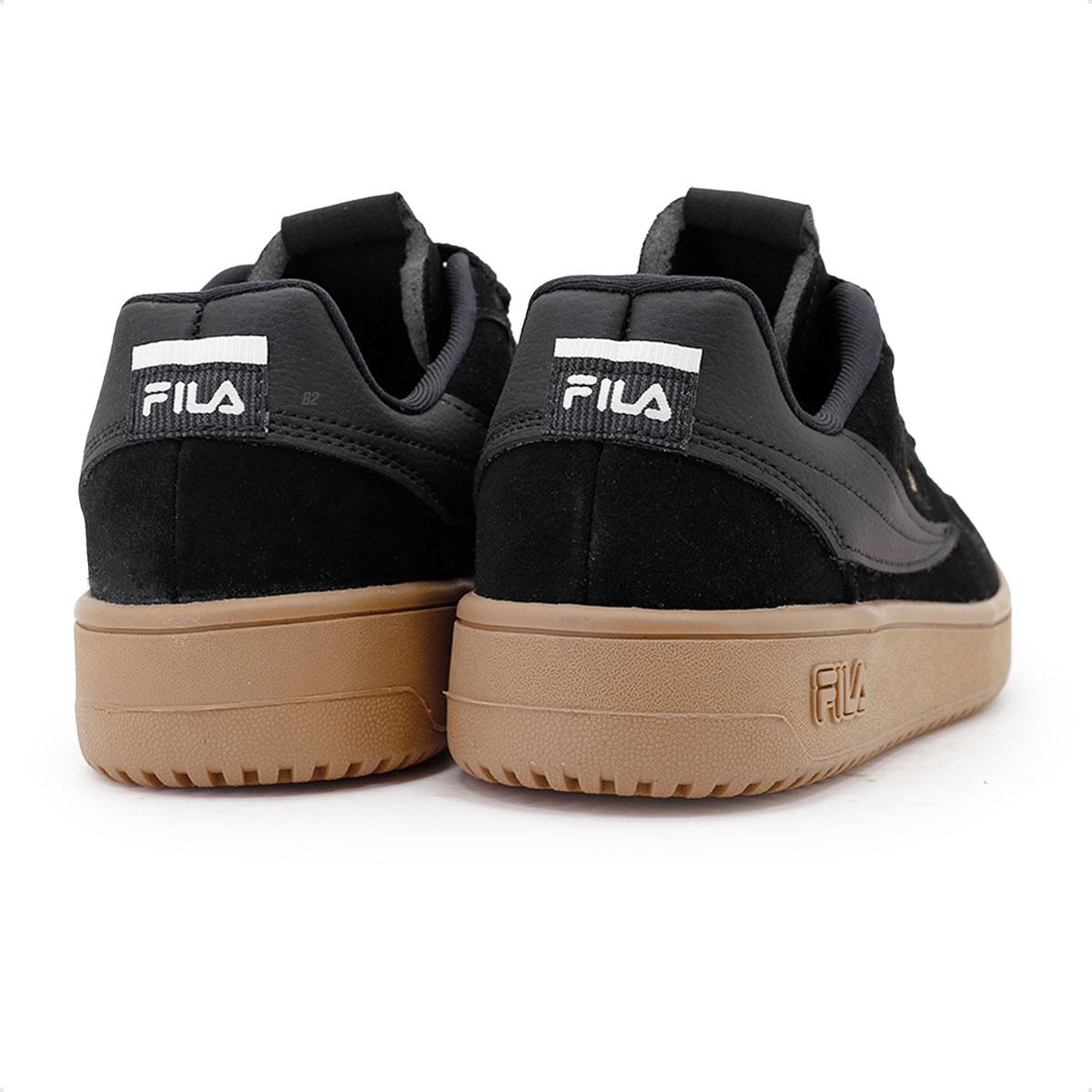 Tênis Fila Acd Classic Se Masculino Preto / Látex