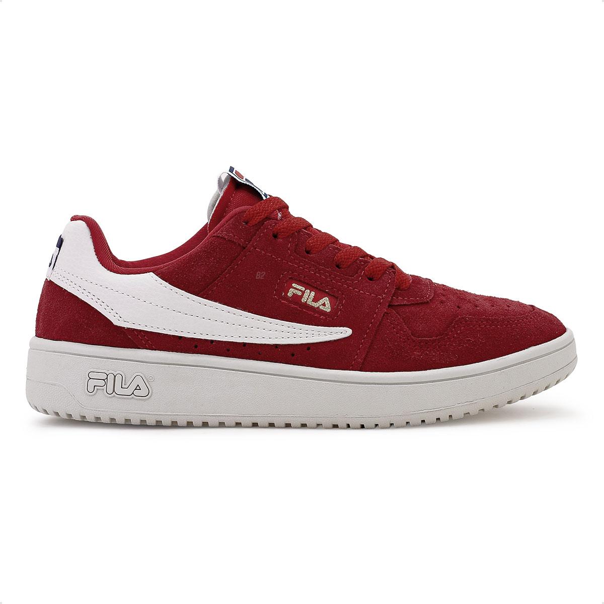 Tênis Fila Acd Classic Se Masculino Vermelho / Branco