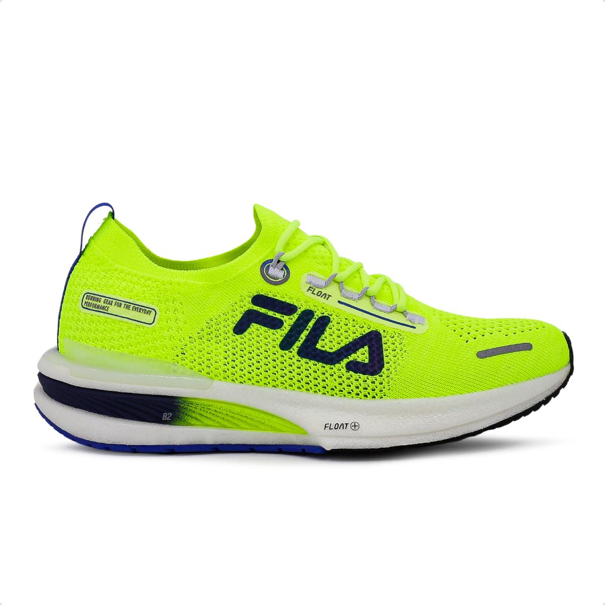 Tênis Fila Float Elite Amarelo Neon / Verde