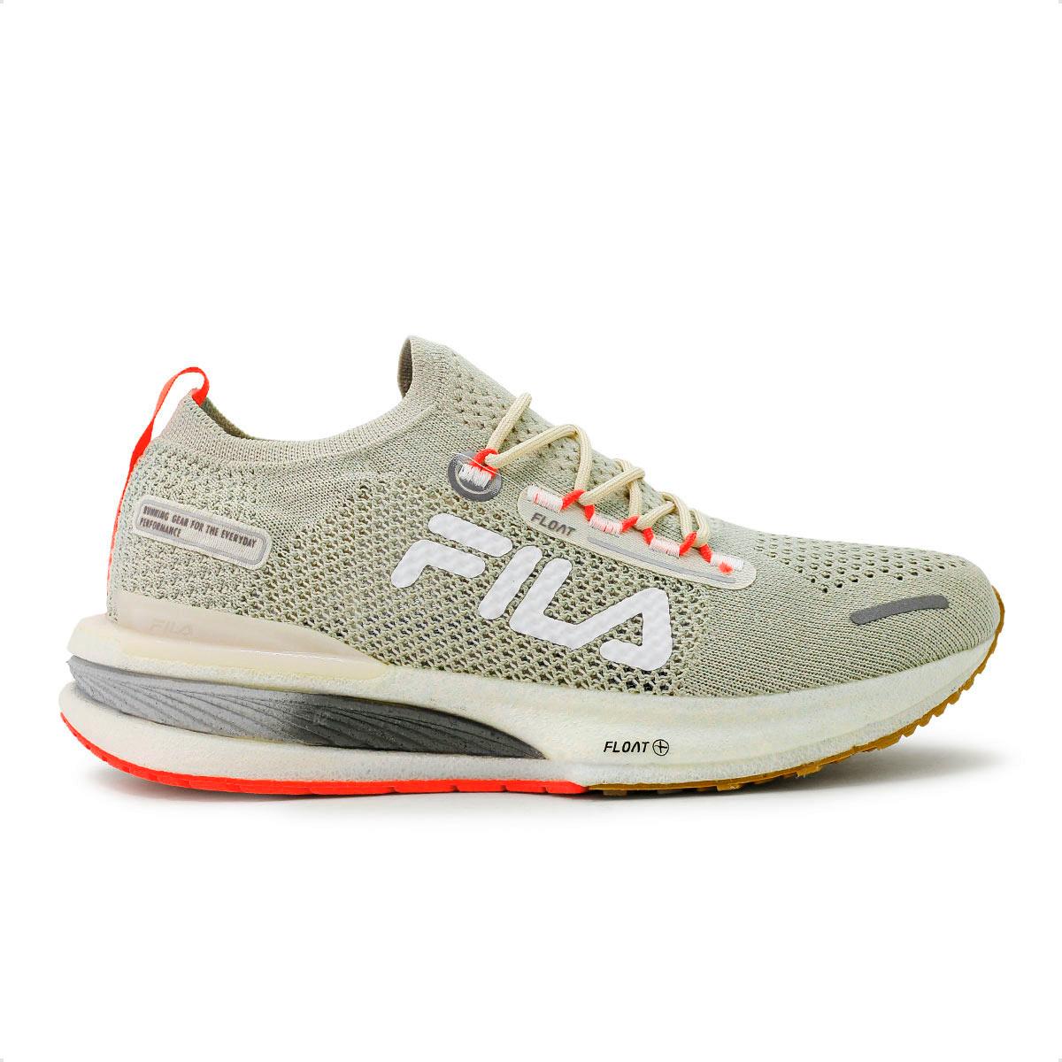 Tênis Fila Float Elite Bege / Coral