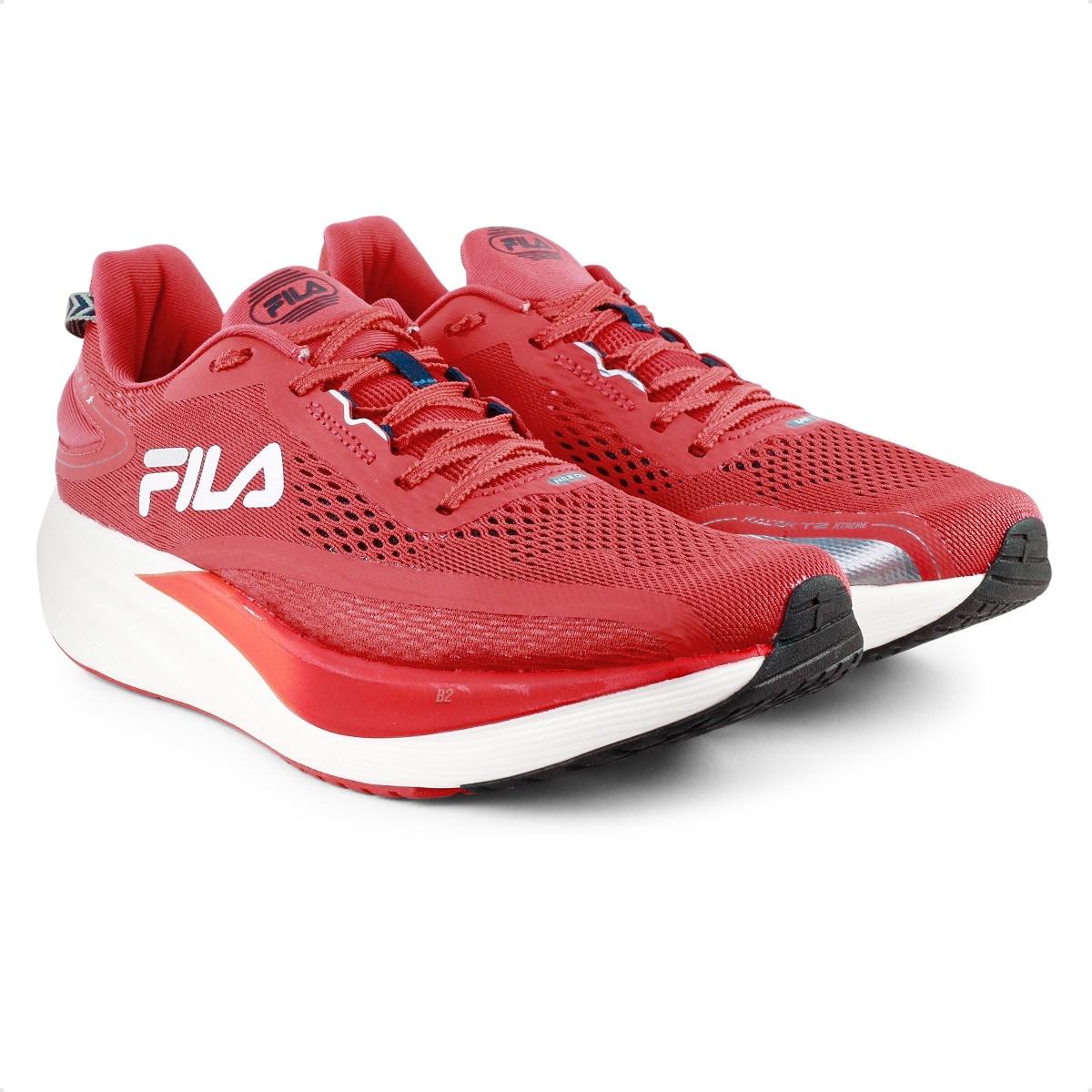 Tênis Fila Racer T2 Xtreme Masculino Vermelho / Branco