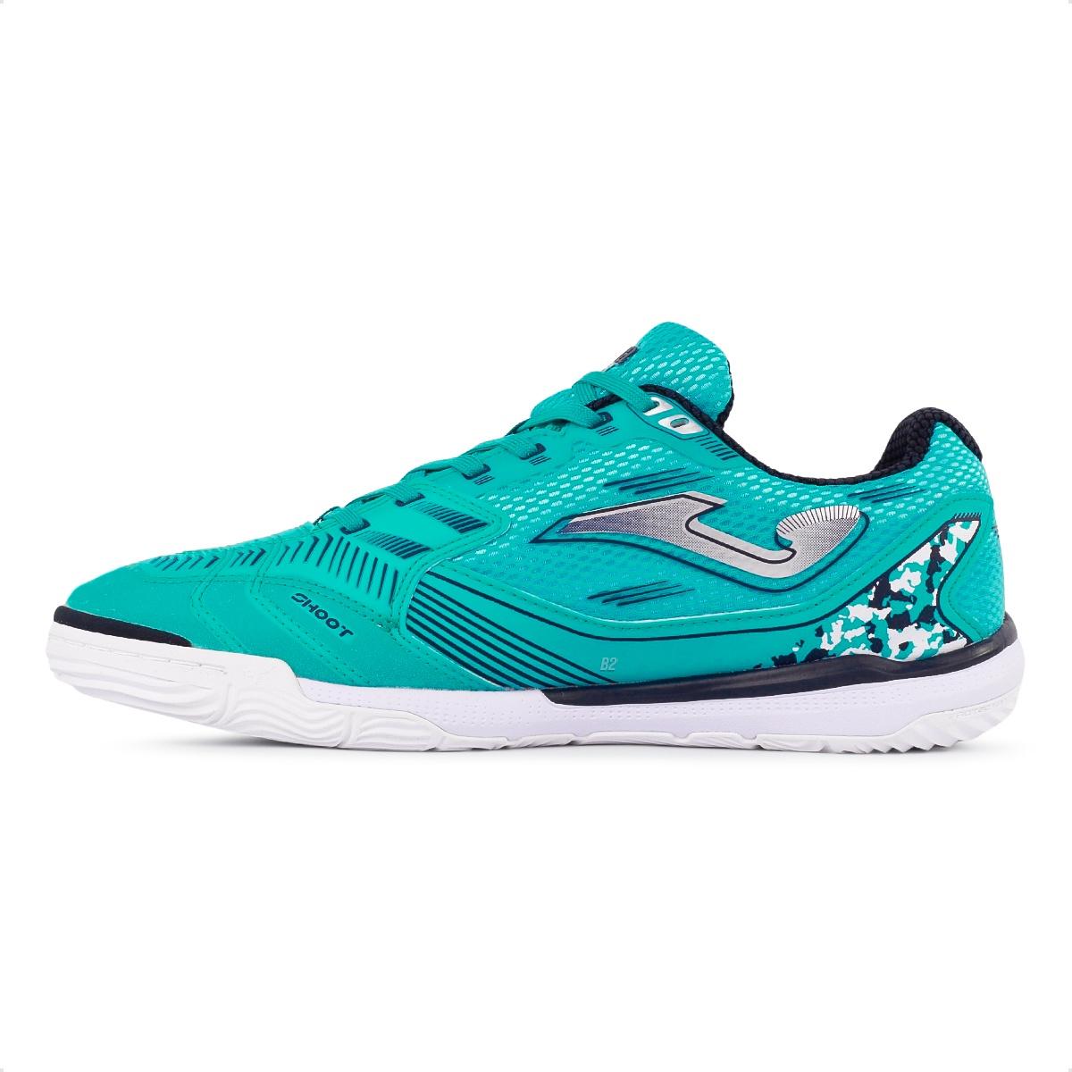 Chuteira Futsal Joma Liga 5 Verde Água