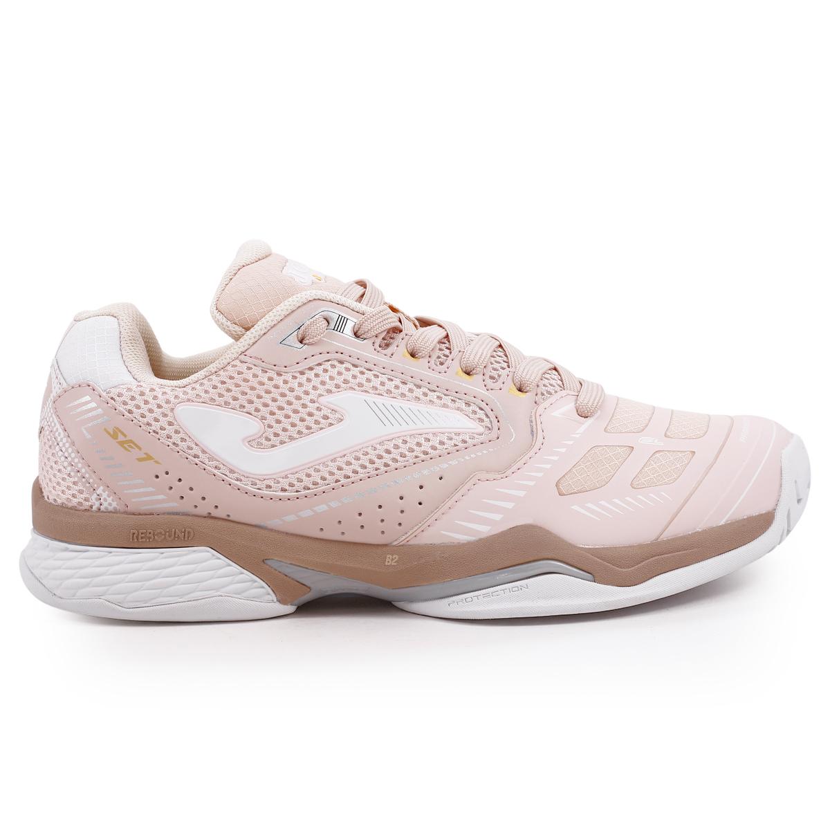 Tênis Joma Set Rosa / Branco