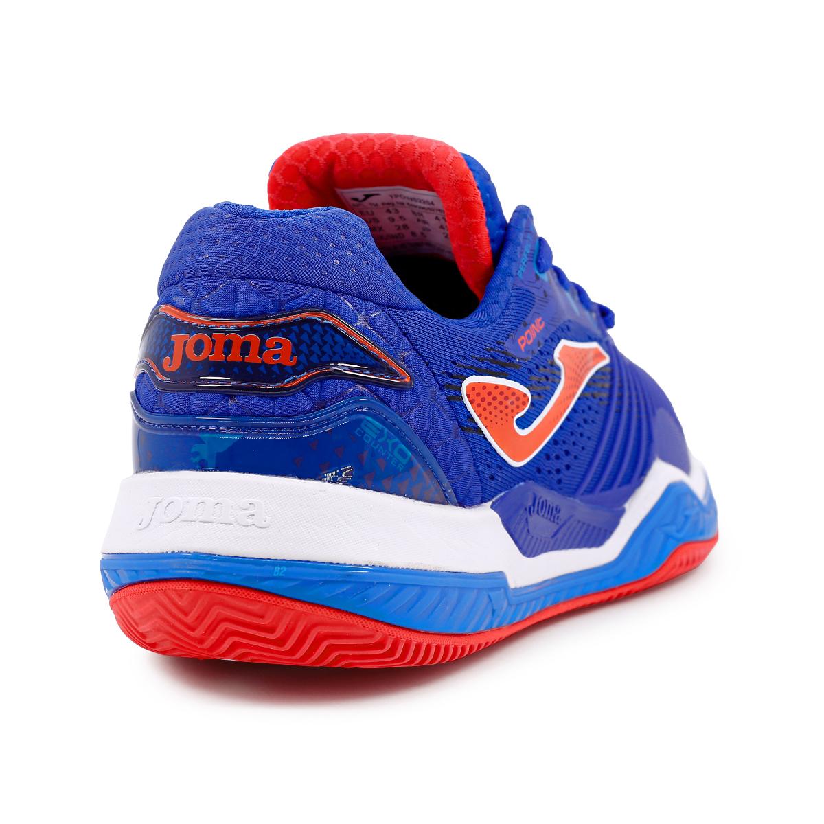 Tênis Joma Point Azul / Coral