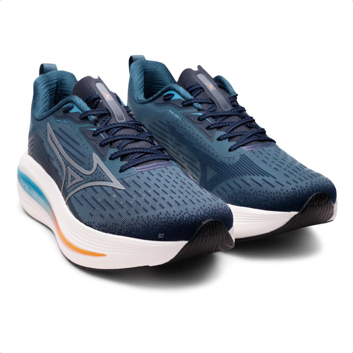 Tênis Mizuno Neo Aura Masculino Azul / Marinho