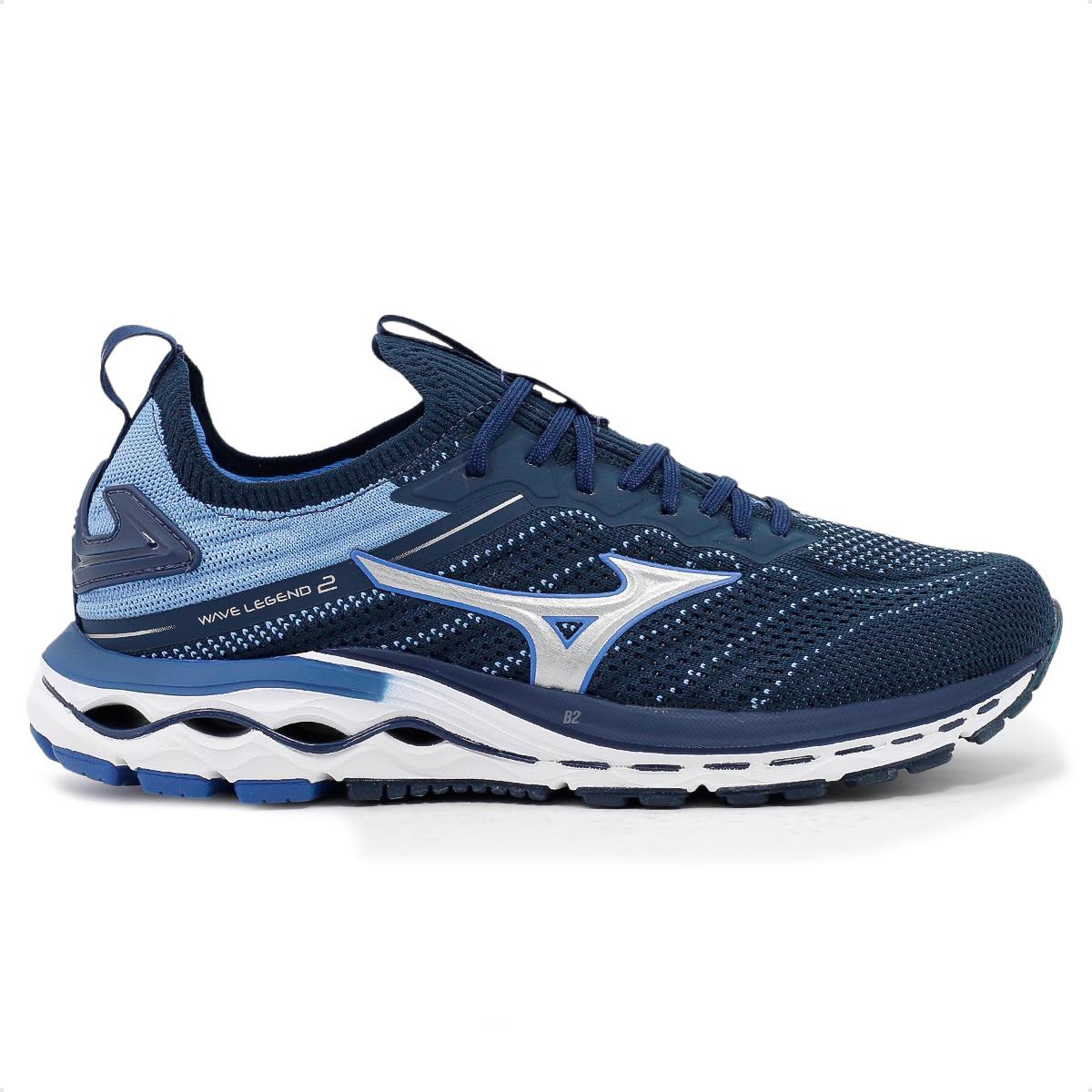 Tênis Mizuno Wave Legend 2 Masculino Azul / Marinho