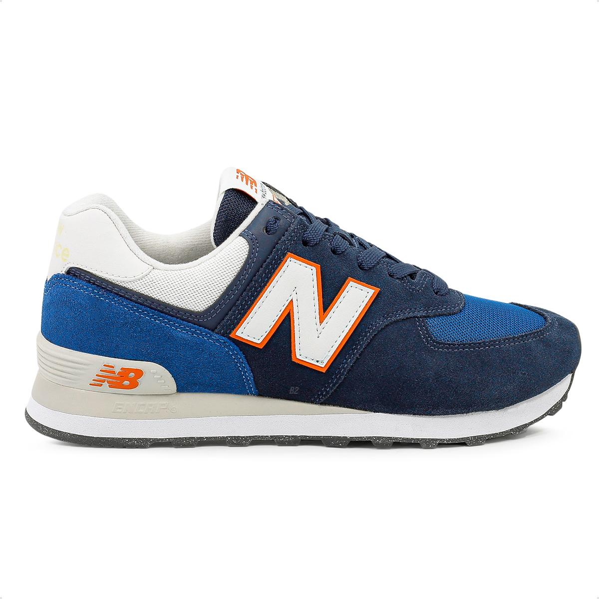 Tênis New Balance 574 V2 Unissex Marinho / Azul
