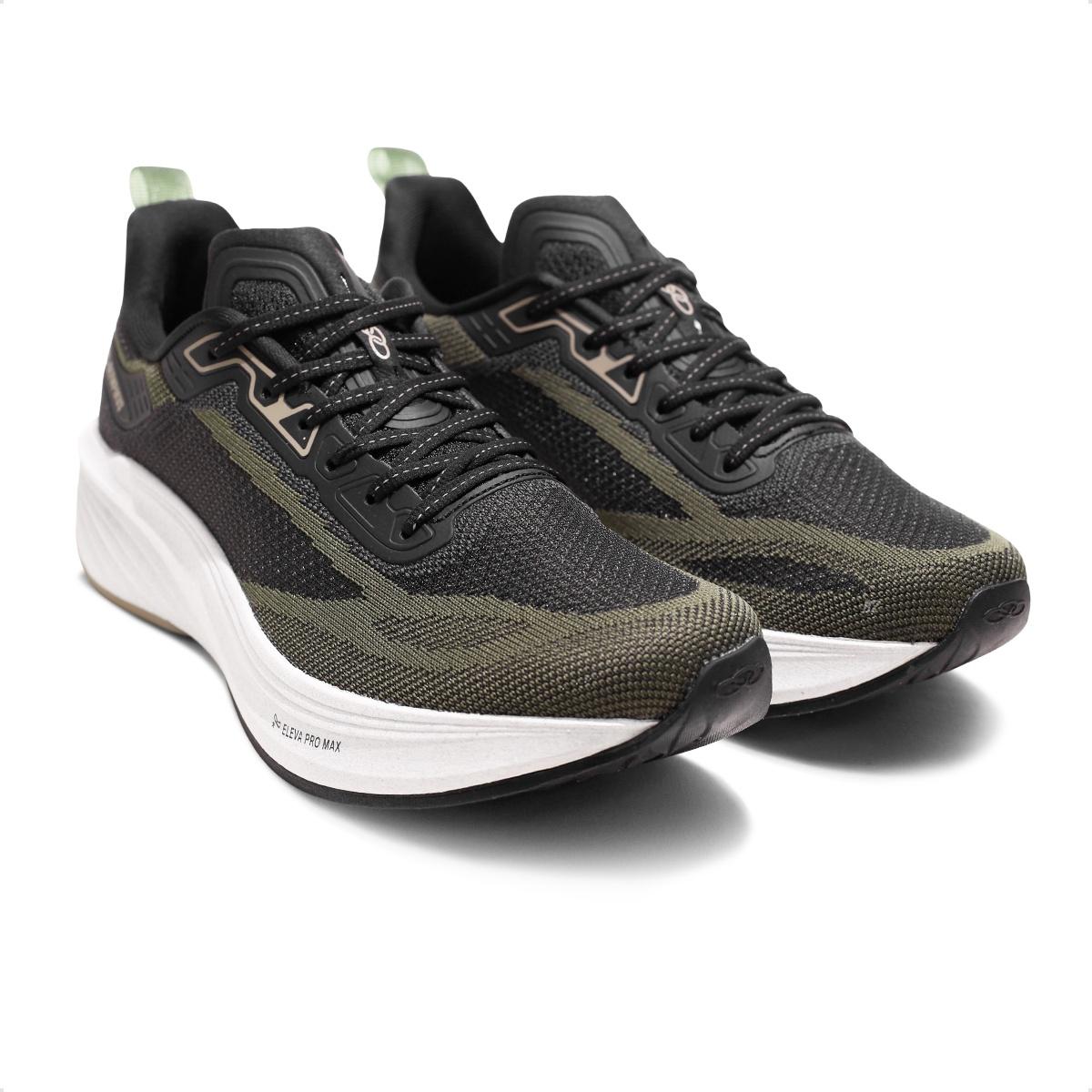 Tênis Olympikus Volta Masculino Preto / Verde