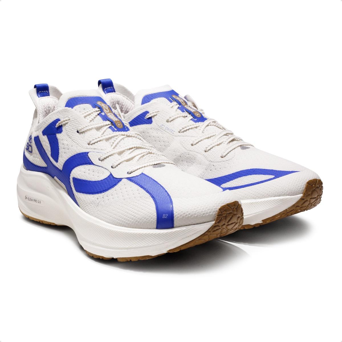 Tênis Olympikus Corre 4 - 50 Anos Unissex Branco / Azul