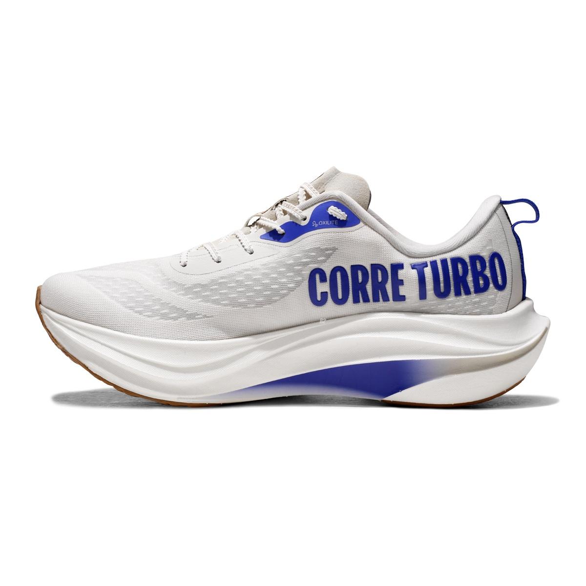 Tênis Olympikus Corre Turbo Unissex Bege / Azul