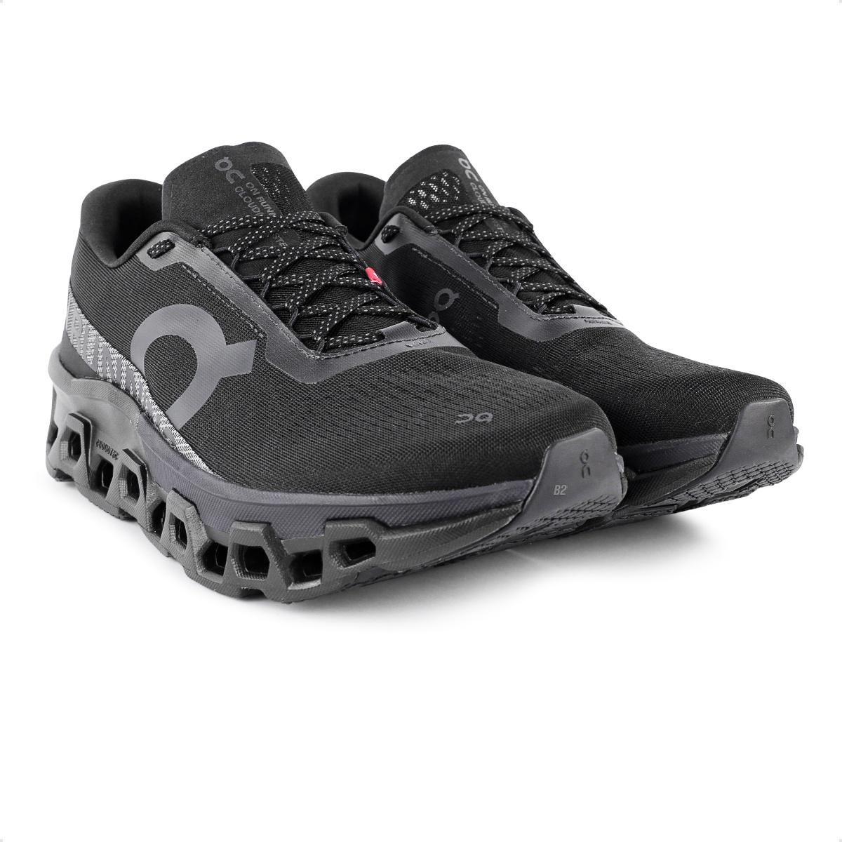 Tenis On Running Cloudmonster 2 Masculino Preto / Cinza