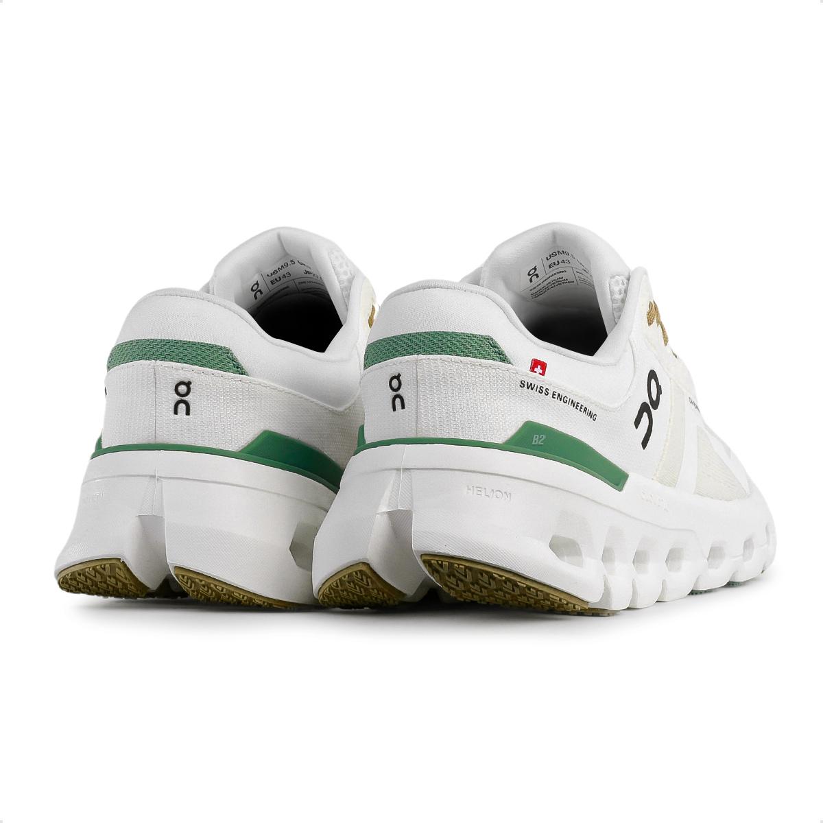 Tenis On Running Cloudrunner 2 Masculino Branco / Verde
