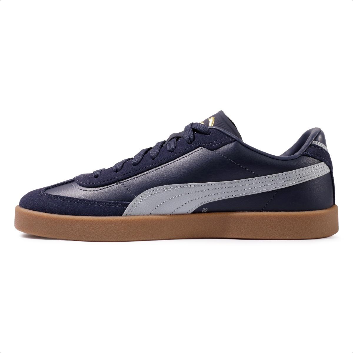 Tênis Puma Club II Era Masculino Marinho / Cinza