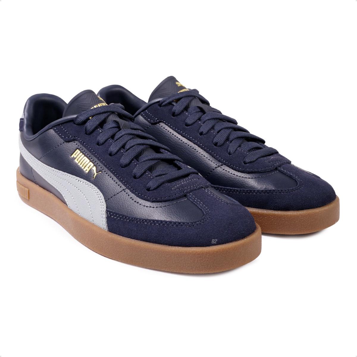 Tênis Puma Club II Era Masculino Marinho / Cinza