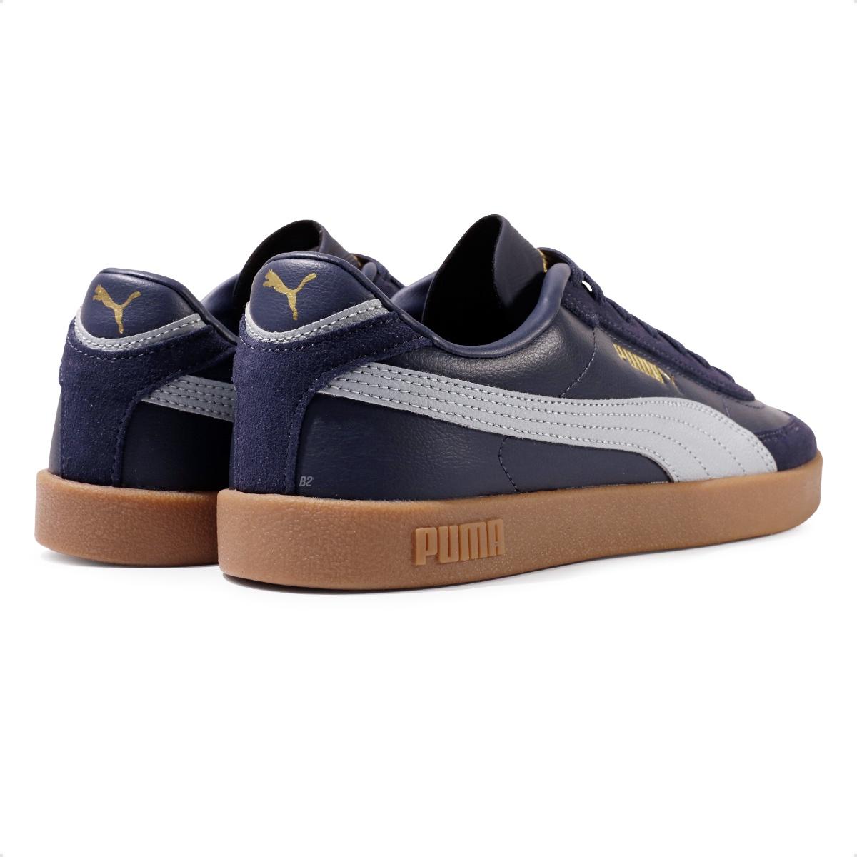 Tênis Puma Club II Era Masculino Marinho / Cinza