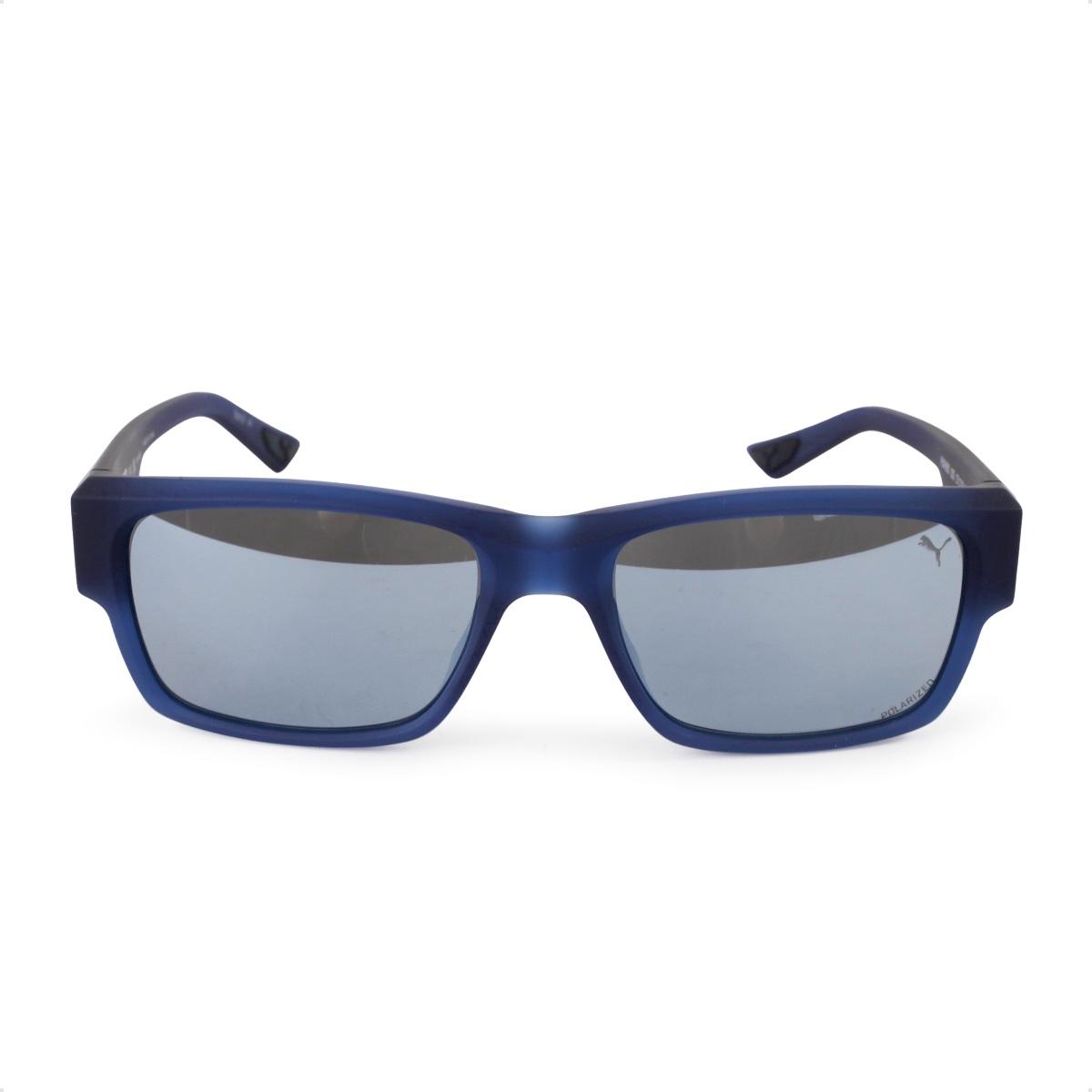 Óculos de Sol Puma Polarized Unissex PU0438S5 Azul
