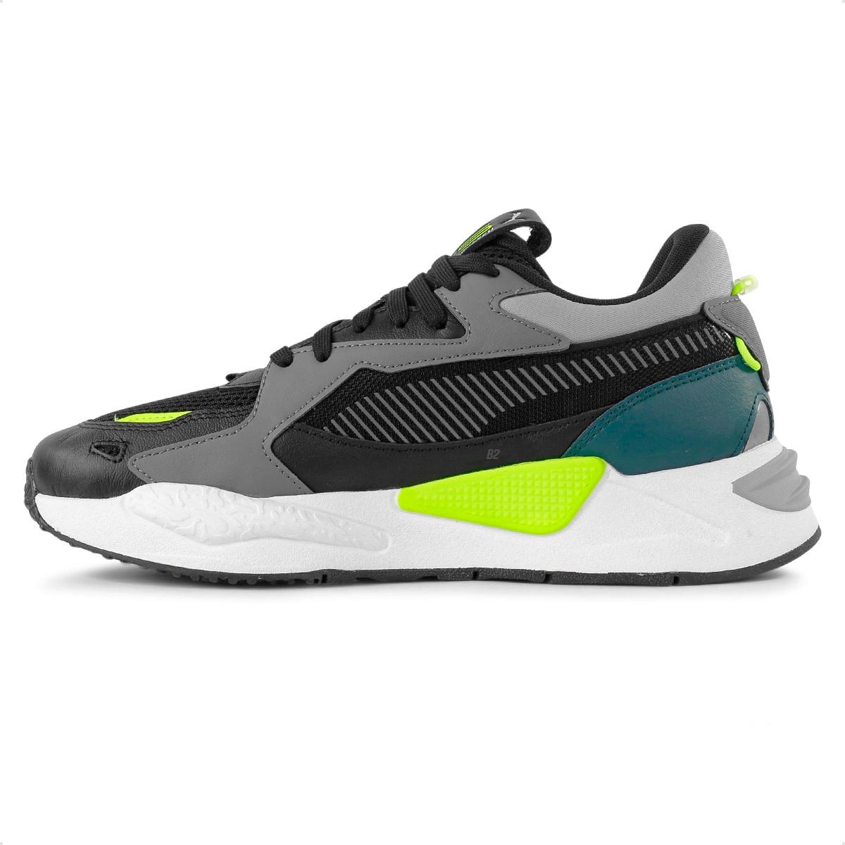 Tênis Puma RS-Z Core Masculino Cinza / Verde