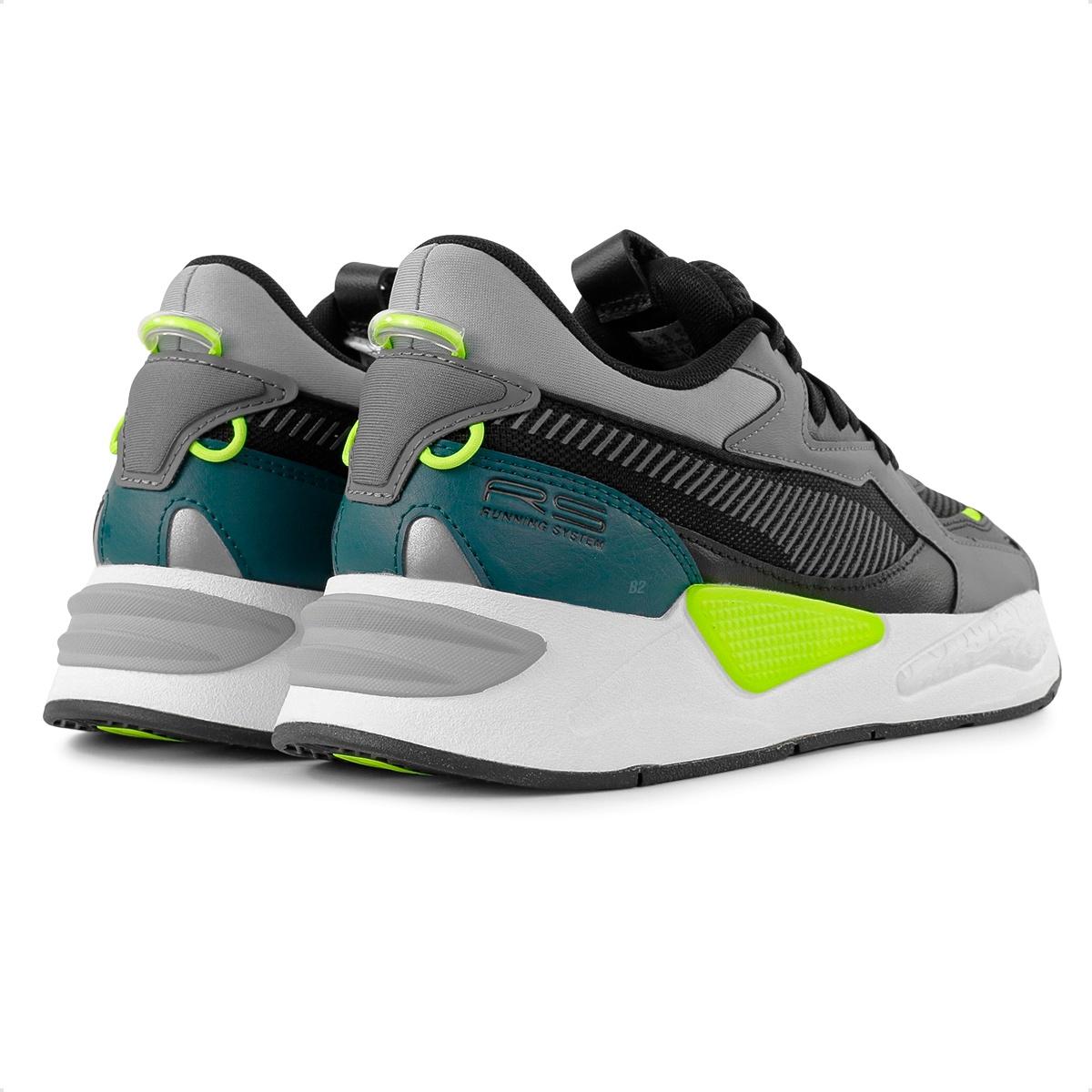 Tênis Puma RS-Z Core Masculino Cinza / Verde