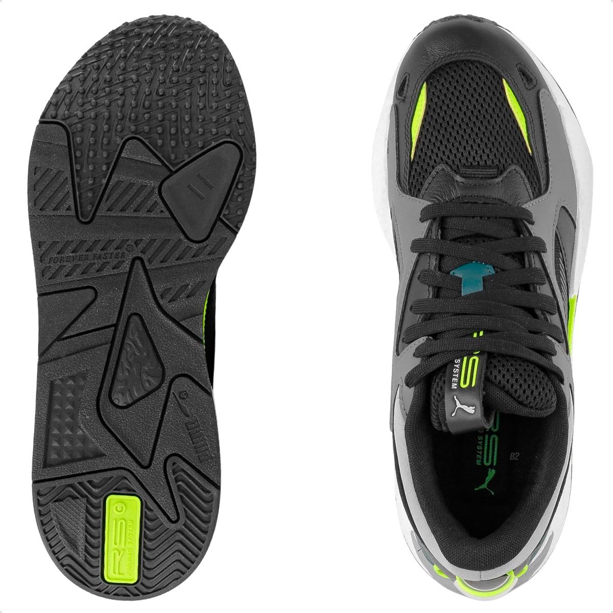 Tênis Puma RS-Z Core Masculino Cinza / Verde