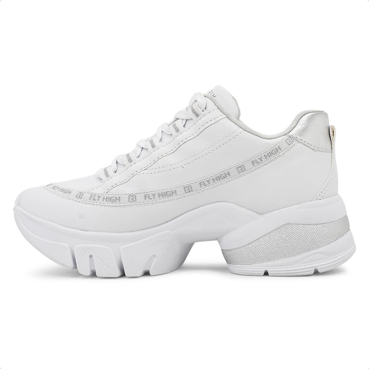 Tênis Ramarim Chunky Fly High Branco / Branco