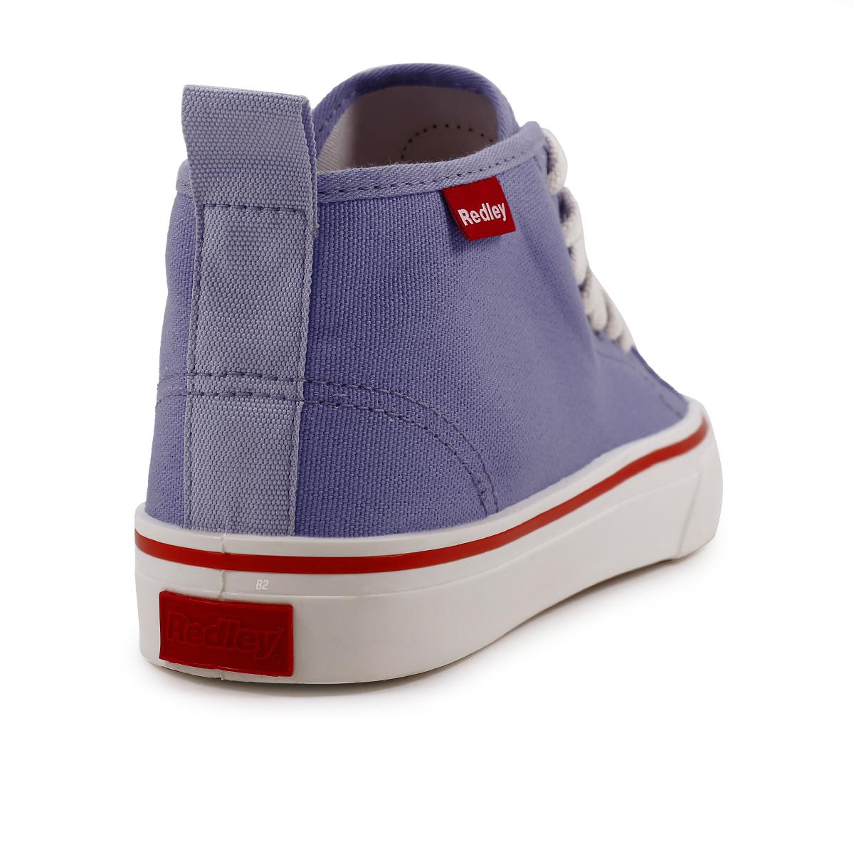 Tênis Redley Originals Cano Alto Colors Roxo / Branco
