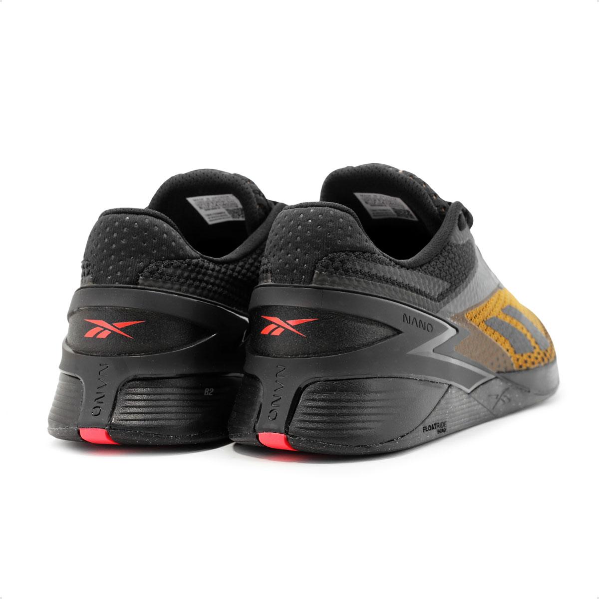 Tênis Reebok Nano X3 Masculino Preto / Marrom