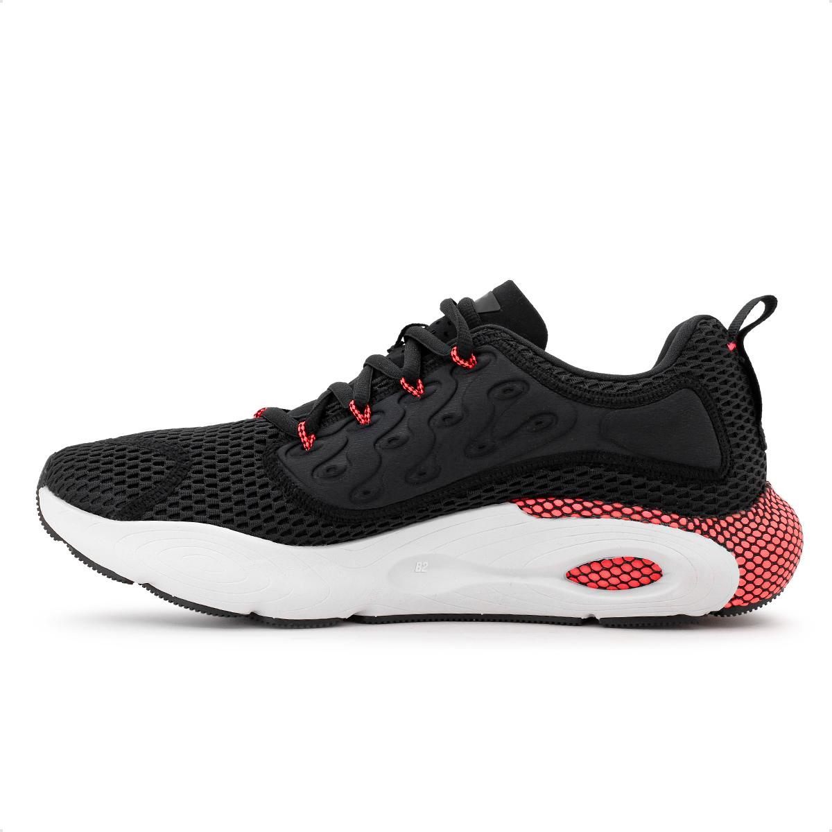 Tênis Under Armour Hovr Revenant Masculino Preto / Coral